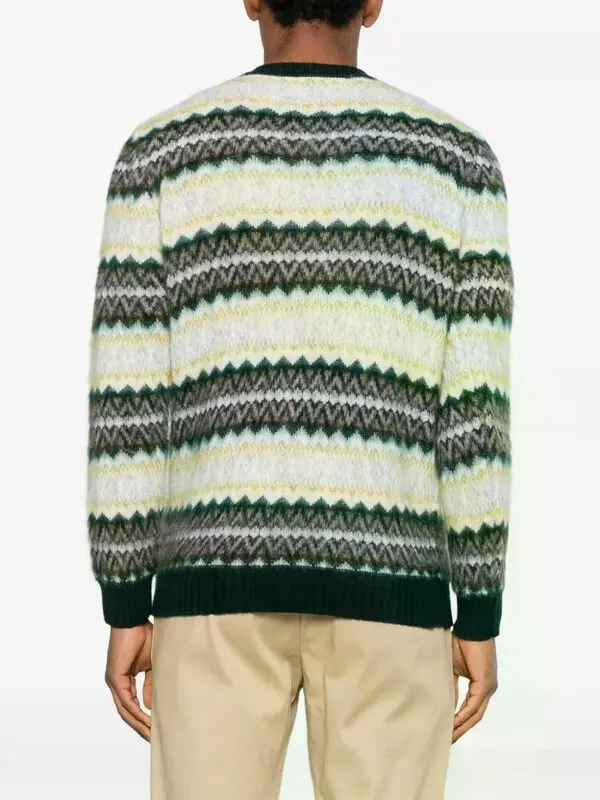 SCAGLIONE Striped Crewneck Sweater