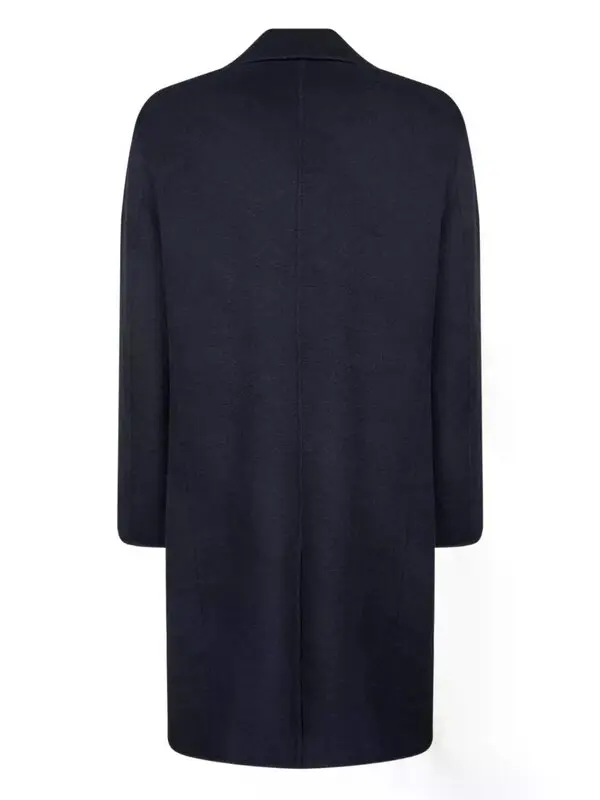 D4.0 Lapel Three-button Coat - Blue