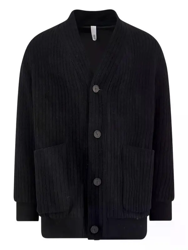 HEVO Cimino Patch-pocket Ribbed Coat