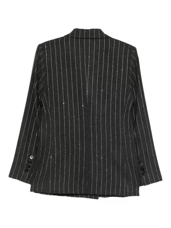 Antonelli Firenze Glicine Pinstripe Double-breasted Blazer