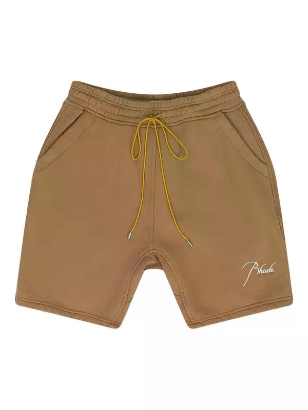 Rhude Drawstring Fastening Shorts - Brown