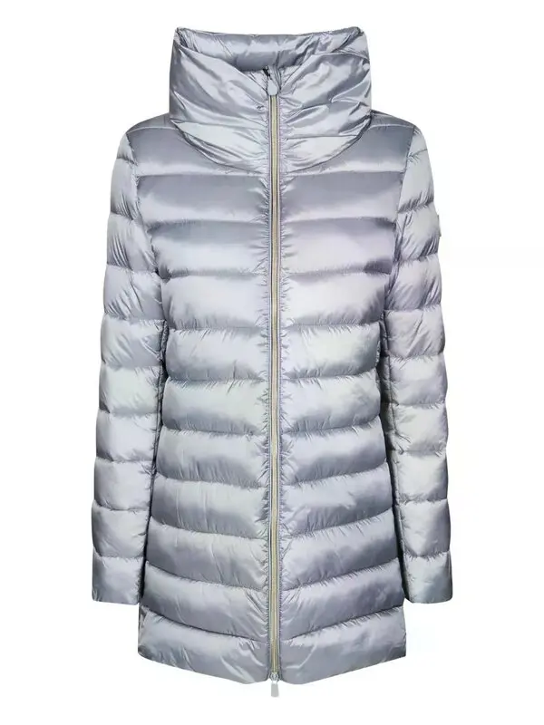 SAVE THE DUCK Lydia High-neck Quilted Coat - Grey