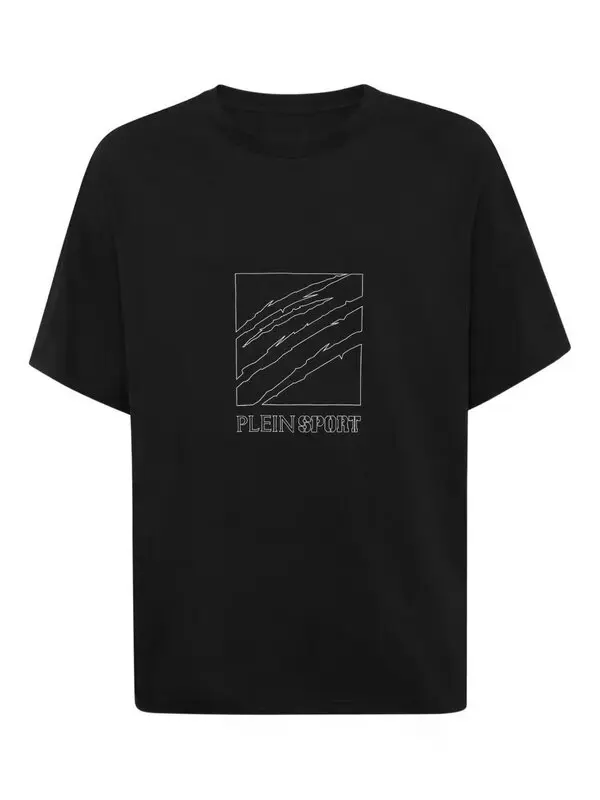 PLEIN SPORT Outline-logo T-shirt
