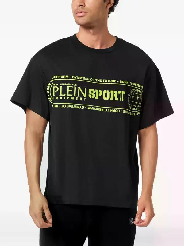 PLEIN SPORT Logo-print Round-neck T-shirt