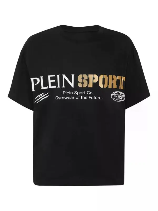 PLEIN SPORT Logo-print Round-neck T-shirt