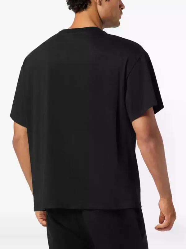 PLEIN SPORT Logo-stripe T-shirt