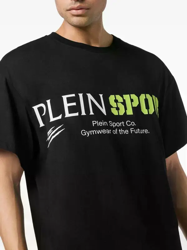 PLEIN SPORT Logo-print Round-neck T-shirt