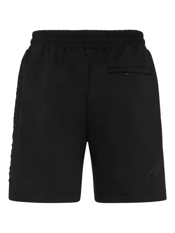 PLEIN SPORT Embossed Logo Shorts