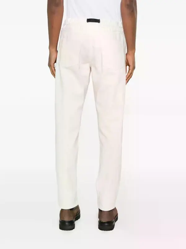 WHITE SAND Buckle Trousers