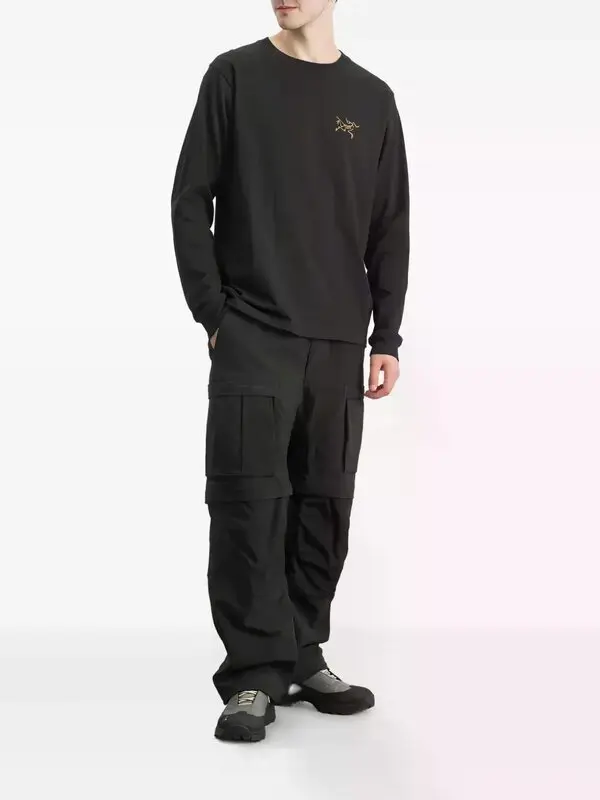 Arc'teryx Kragg Logo Long-sleeve T-shirt - Black