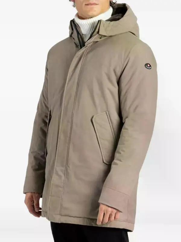 CANADIENS Hooded Jacket With Flap-pockets