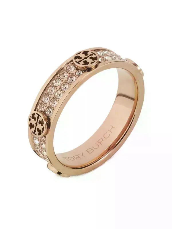 Tory Burch Pavé Icon Ring