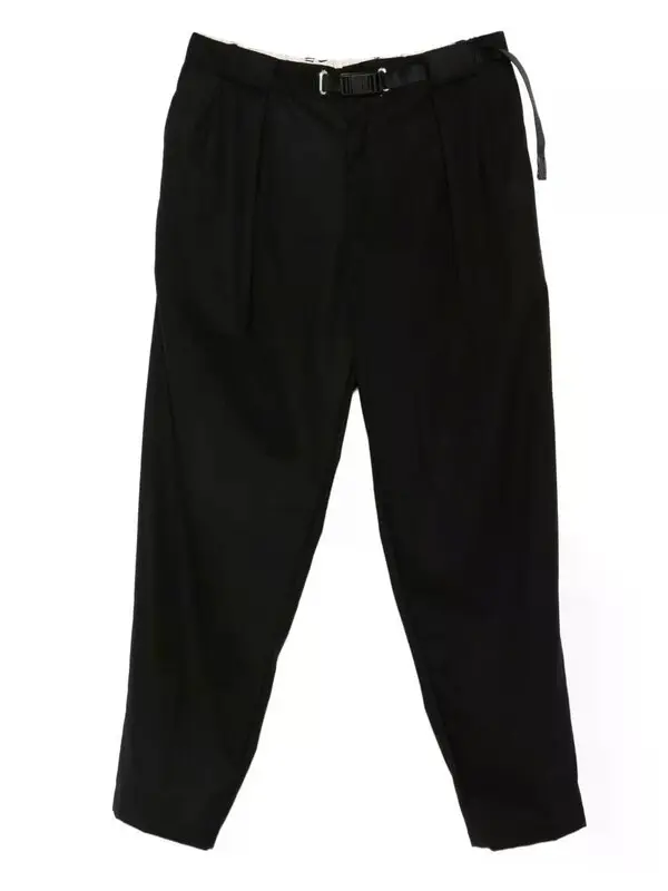 WHITE SAND Buckle Trousers