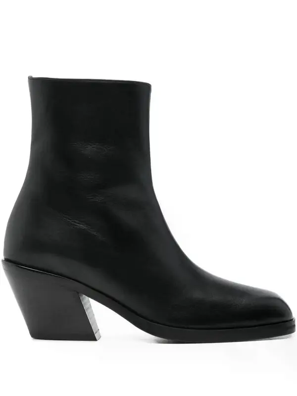 GIABORGHINI Block-heel Boots - Black
