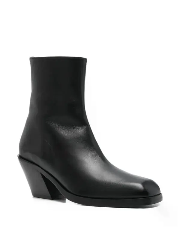 GIABORGHINI Block-heel Boots - Black