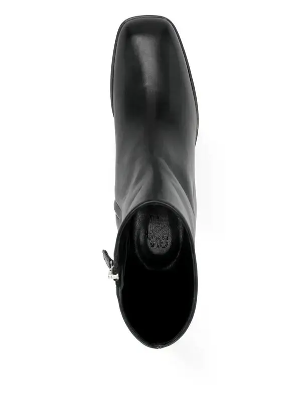 GIABORGHINI Block-heel Boots - Black
