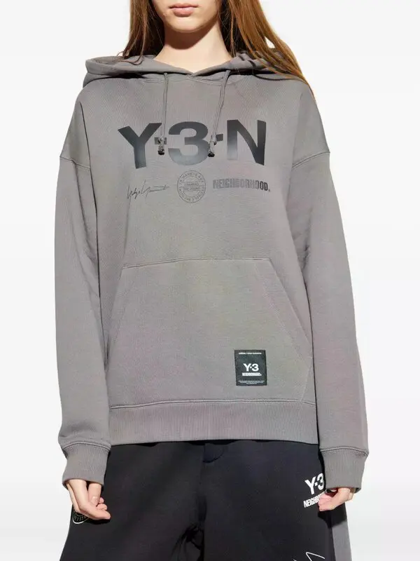 Y3 Graphic-print Hoodie