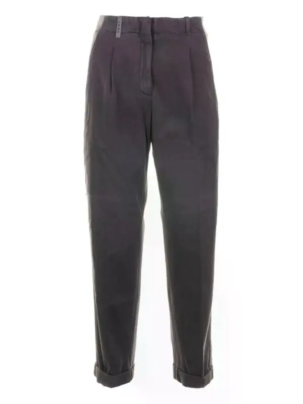 Peserico Pleated Cuffed Trousers