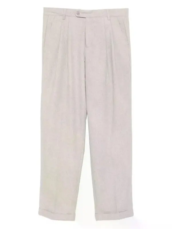 MARSEM Pleated Felt Trousers