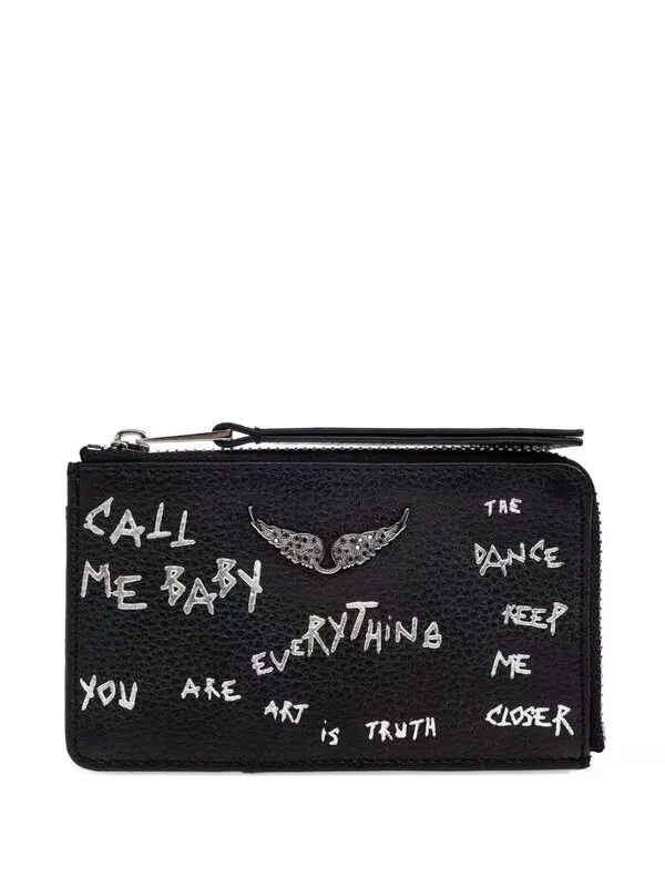 Zadig&Voltaire Leather Wallet - Black