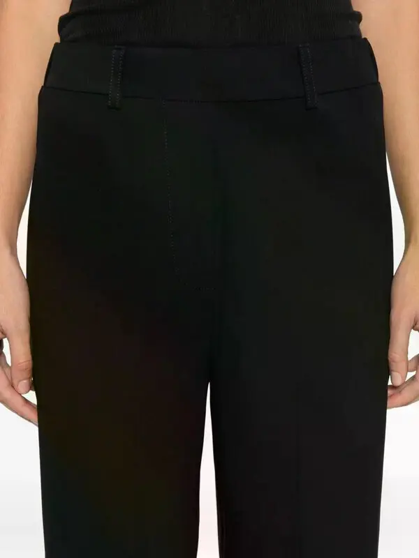 CARLA G. Elasticated-waist Straight Leg Pants