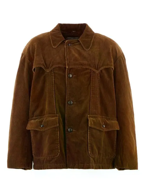 SAINT MXXXXXX Corduroy Front-pocket Jacket