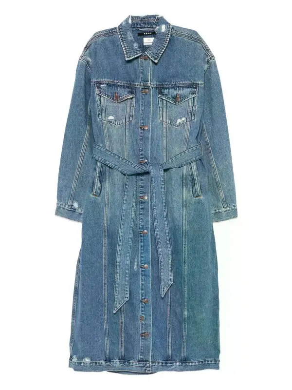 Ksubi Trucker Relik Distressed Coat