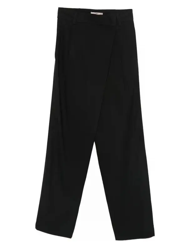 CARLA G. Pleated Palazzo Trousers