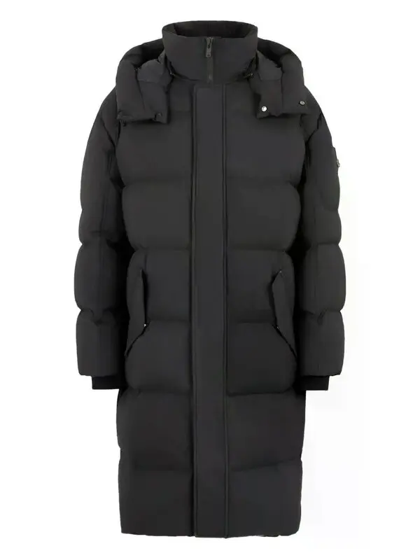 Moose Knuckles Everest Hooded Padded Coat - Black