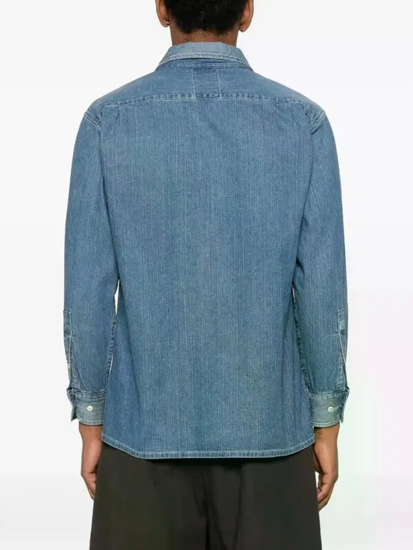 KURO Chest-pocket Denim Shirt