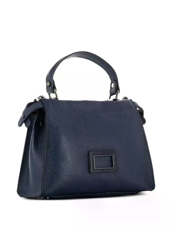 MARC ELLIS Leather Top Handle Tote Bag