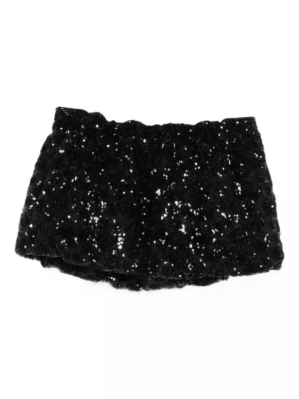 N°21 Sequin Mini Skirt