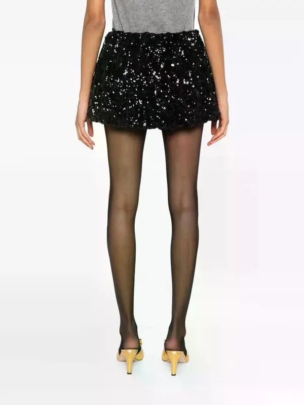 N°21 Sequin Mini Skirt