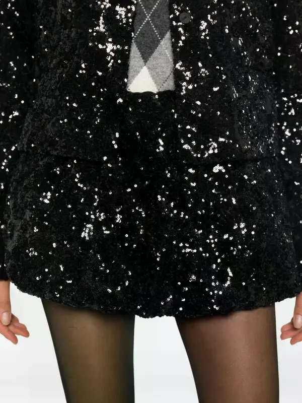 N°21 Sequin Mini Skirt