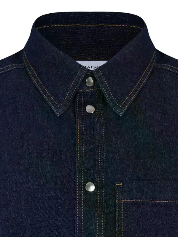 Maison Kitsuné Buttoned Pocket Shirt