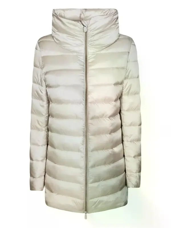 SAVE THE DUCK Lydia High-neck Quilted Coat - Neutrals
