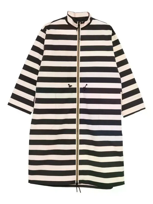 PSOPHIA Striped Parka Coat