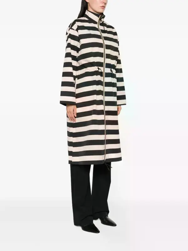 PSOPHIA Striped Parka Coat