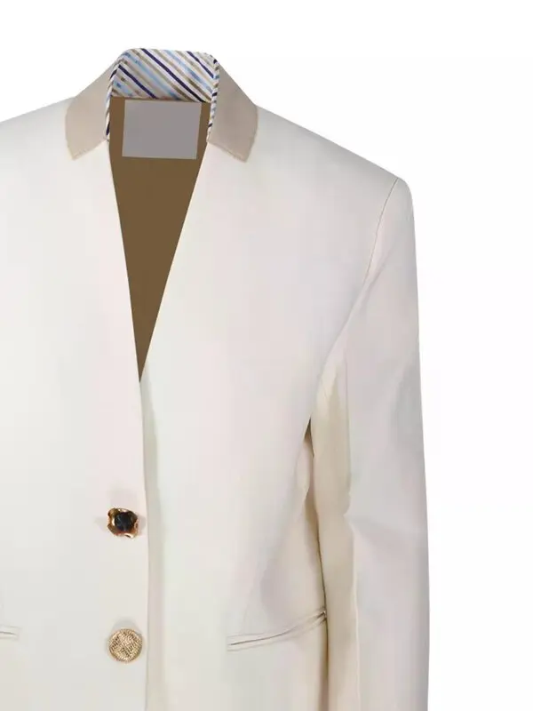 DI STAVNITSER Buttoned Collar Jacket
