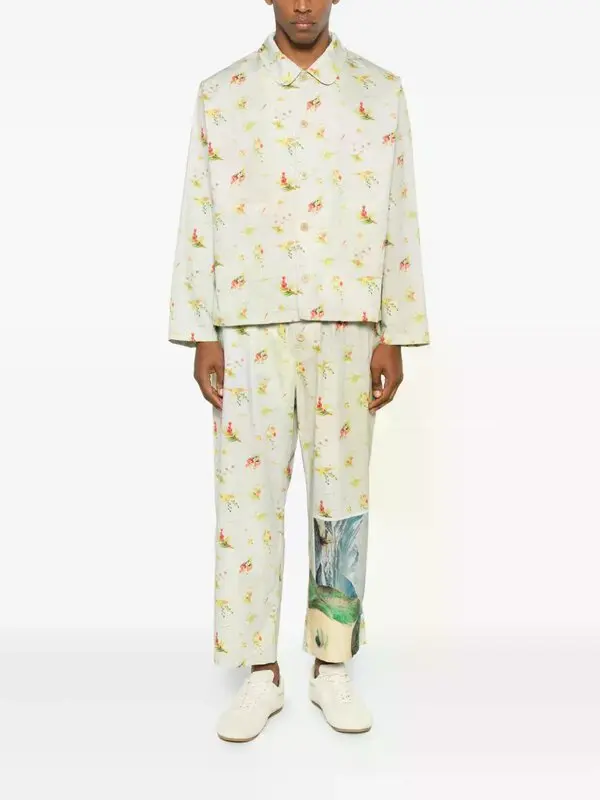 UNDERCOVERISM Floral-pattern Shirt And Trousers Set