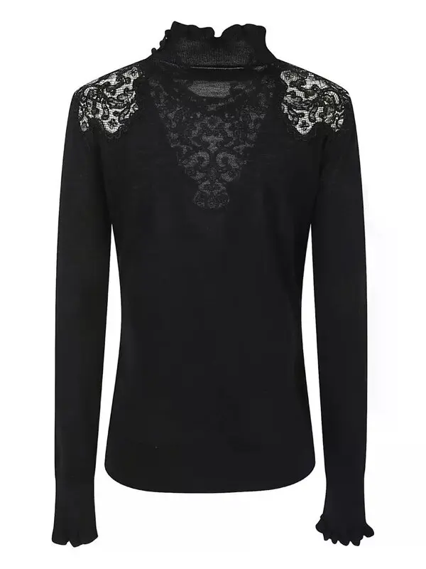 Ermanno Scervino Lace Beaded Top