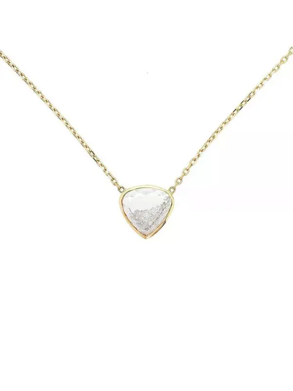 Moritz Glik 18k Yellow Diamond Necklace - Gold
