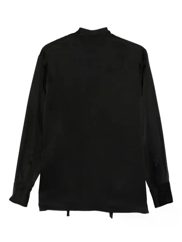 Antonelli Firenze Abete Tie-neck Blouse - Brown