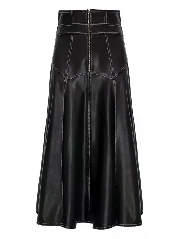 MURMUR Stitched Zip Skirt