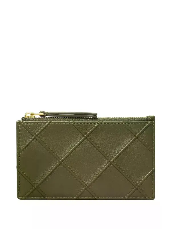 Tory Burch Fleming Card Holder - Green