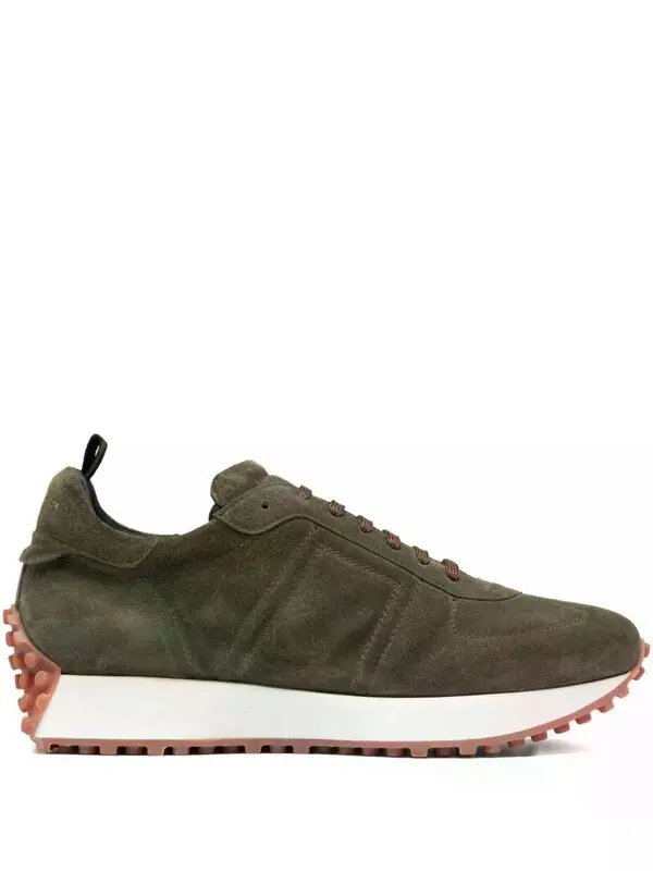 Officine Creative Kasba Suede Sneakers - Green