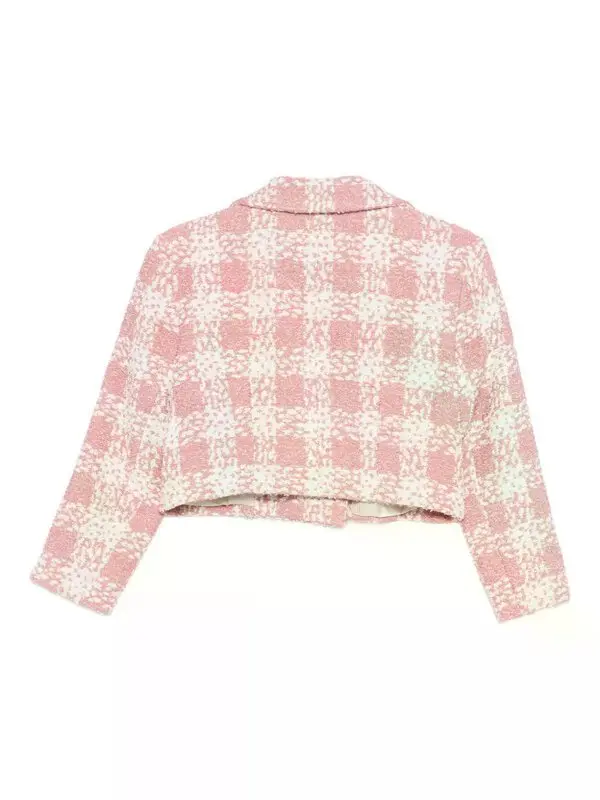 BENJAMIN BENMOYAL Double-breasted Checked Jacket