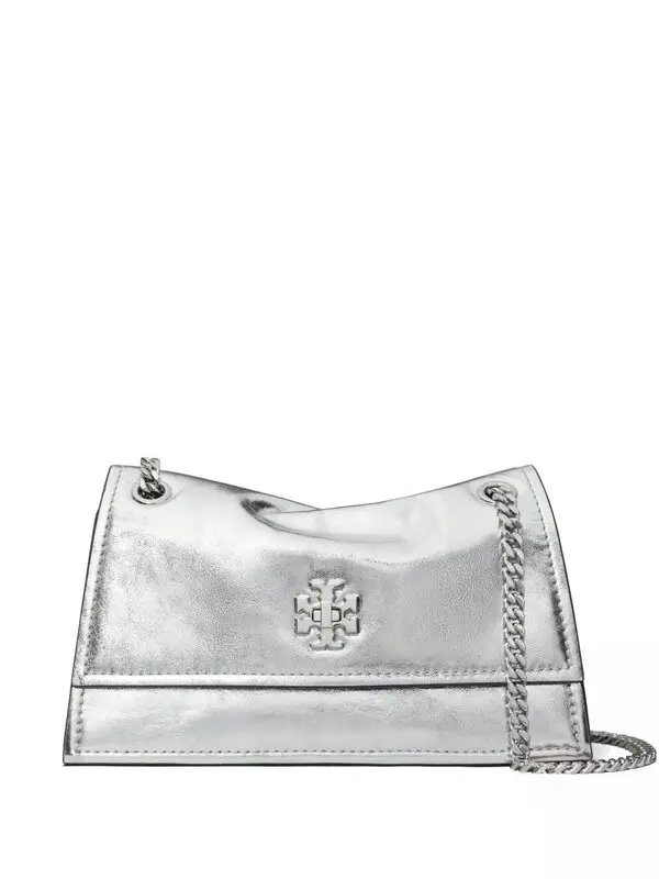 Tory Burch Mini Kira Turn-lock Metallic Shoulder Bag