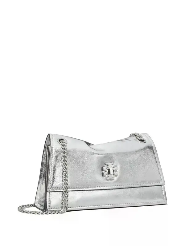 Tory Burch Mini Kira Turn-lock Metallic Shoulder Bag