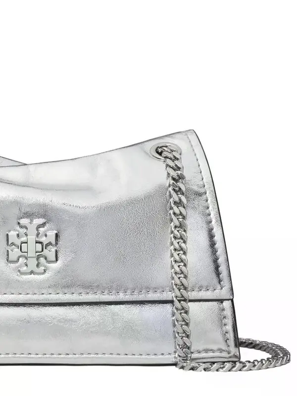 Tory Burch Mini Kira Turn-lock Metallic Shoulder Bag
